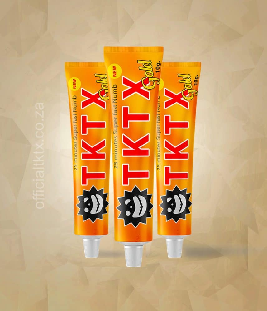 TKTX Numbing Cream Gold 55% - Limited Edition | TKTX Official