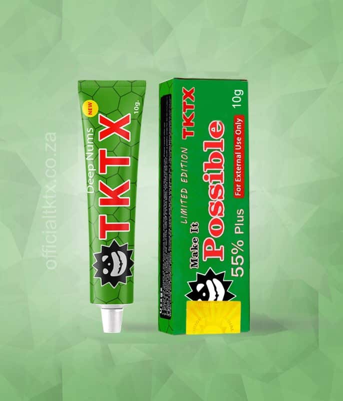TKTX Numbing Cream Green 55% - Limited Edition | TKTX Official