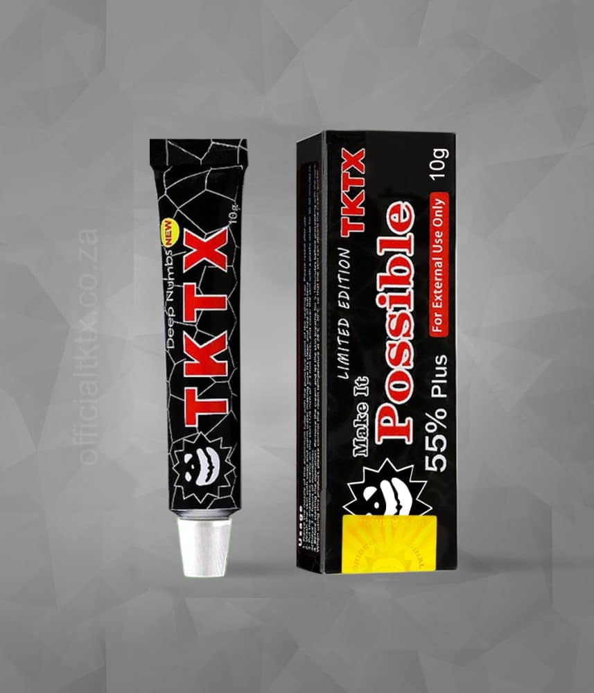 TKTX Numbing Cream Black 55% - Limited Edition | TKTX Official