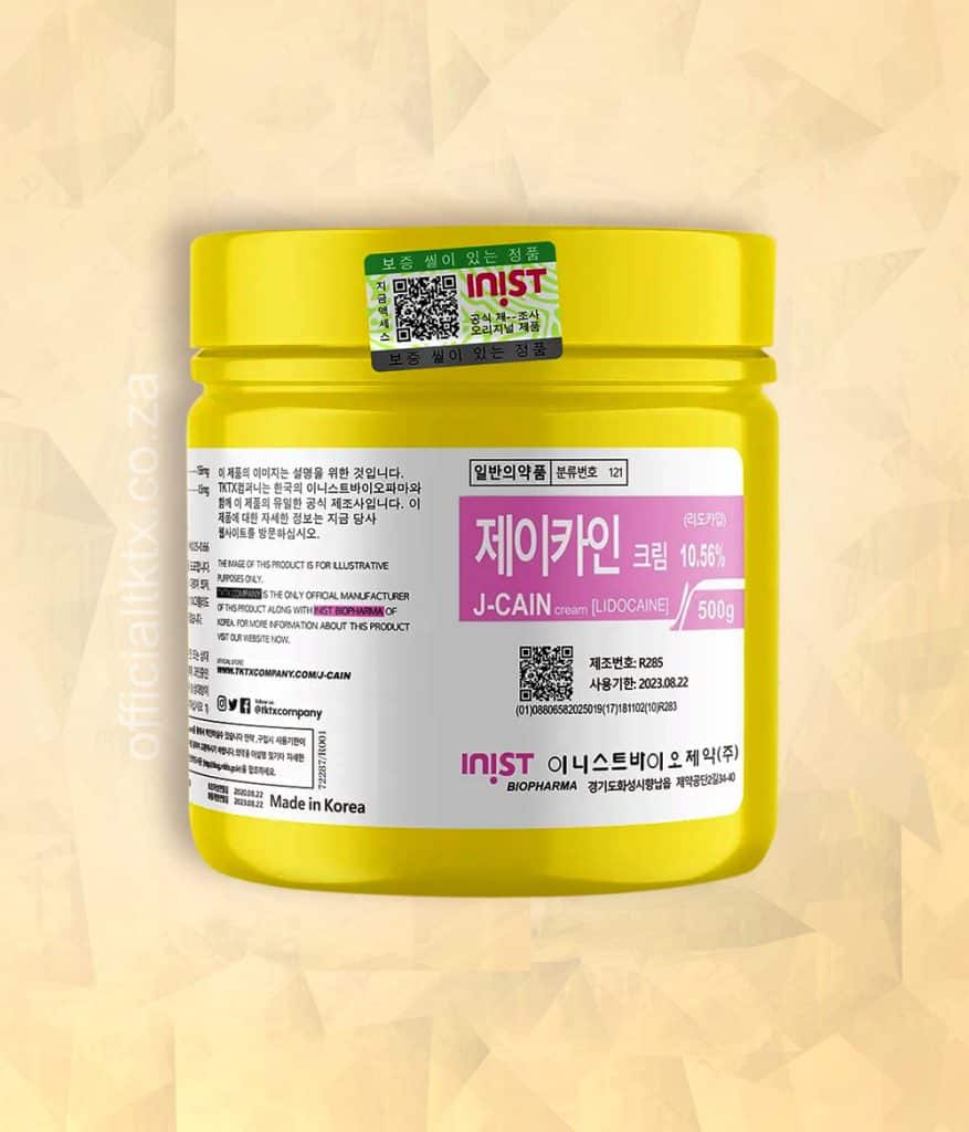 J-Cain Numbing Cream 10.56% (500g) | TKTX Official